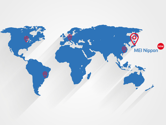 MEI rafforza la sua presenza in Asia con una nuova filiale in Giappone - VisionBiz
